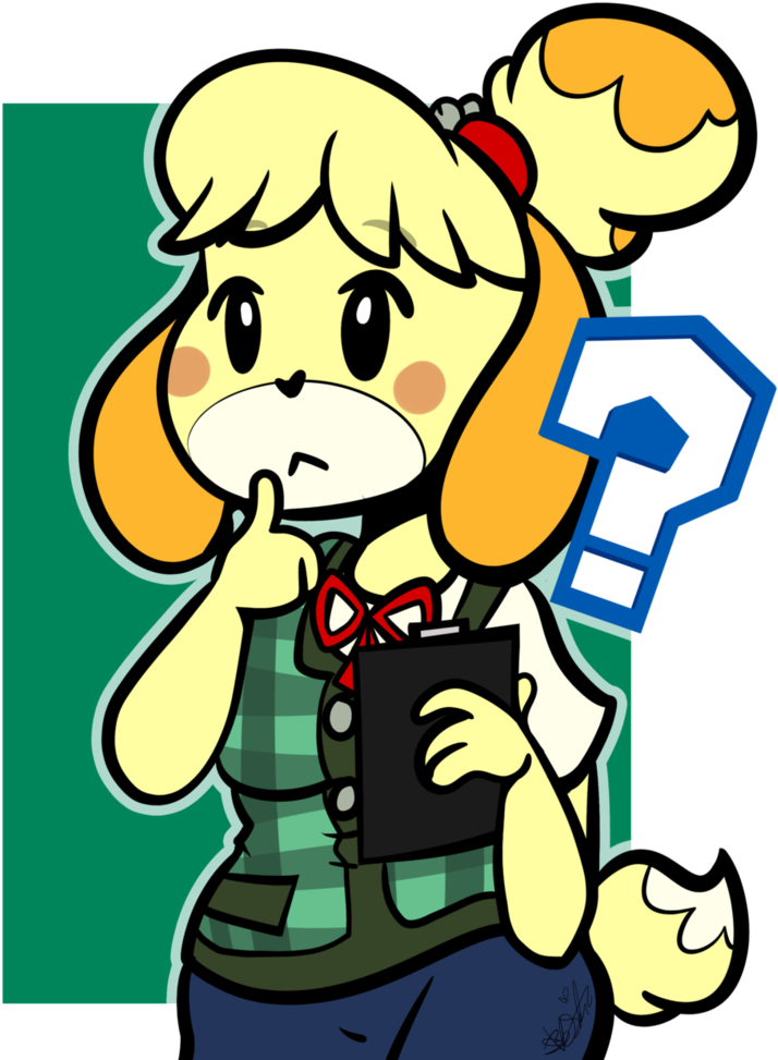 Confused Isabelle By Befishproductions - Comics - (805x993) Png Clipart ...