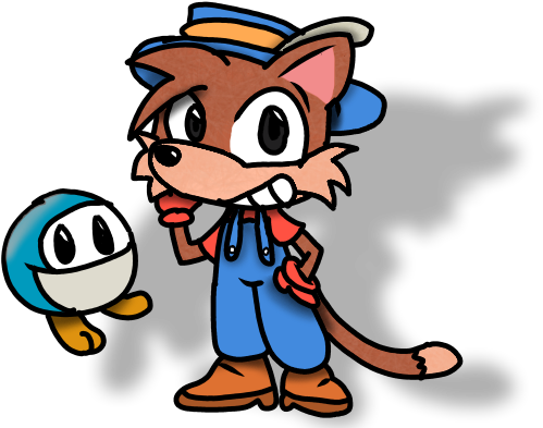 My Drawing Attempt On Ardy And Pec By Carlda - Cartoon - (563x413) Png ...