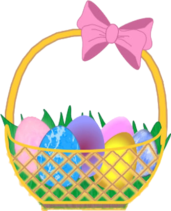 Easter Free Clip Art - (350x431) Png Clipart Download