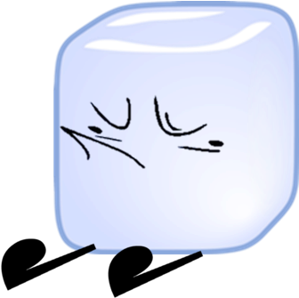 Pin Ice Cube Clipart - Calligraphy - (351x344) Png Clipart Download