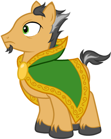 Mlp Ra's And Cape By - Cartoon - (401x466) Png Clipart Download