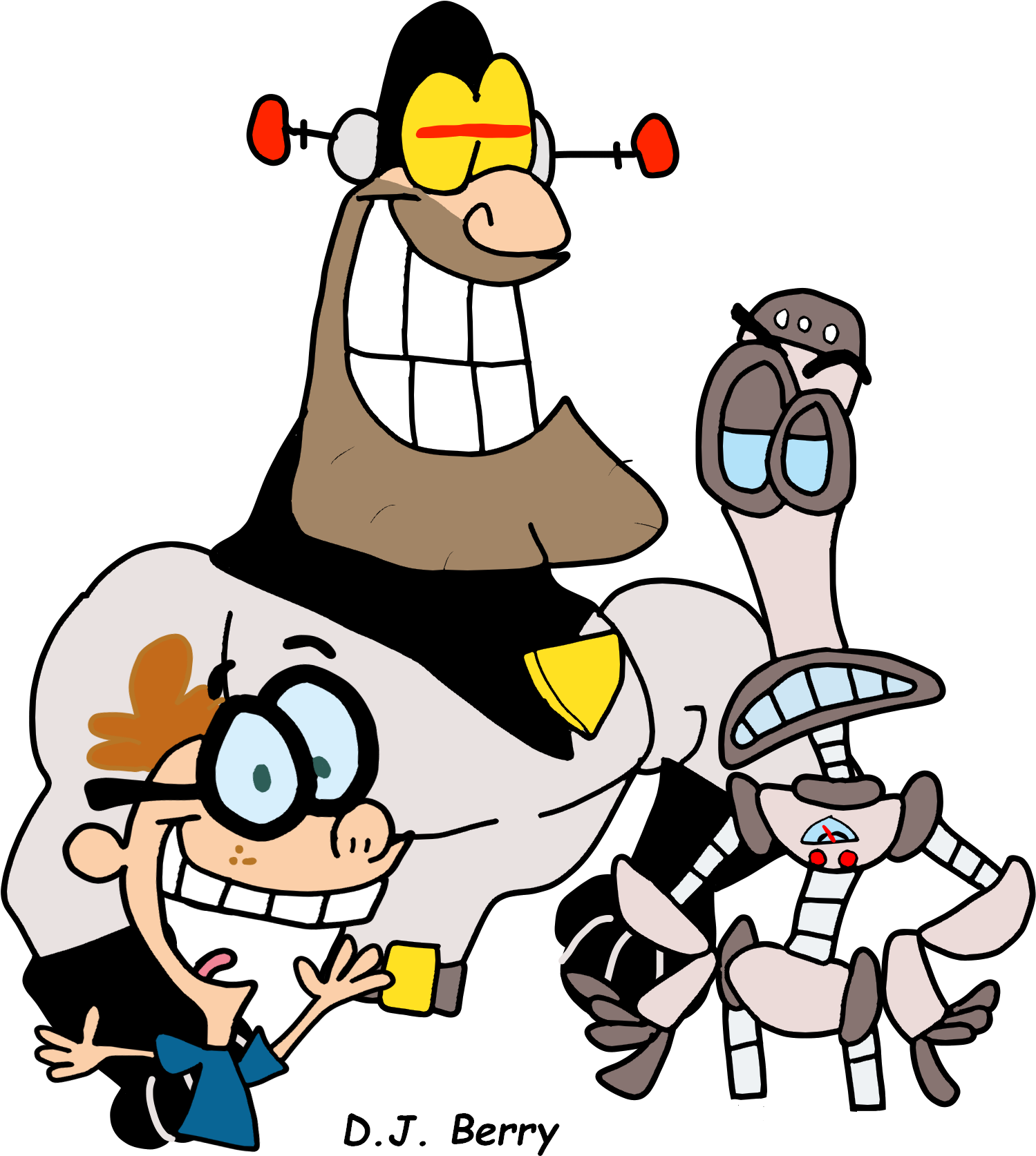 No Offence, Mr - Time Squad - (2000x1920) Png Clipart Download