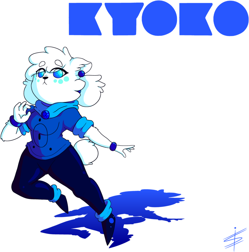 Kyoko By Ipskrimson - Cartoon - (894x894) Png Clipart Download