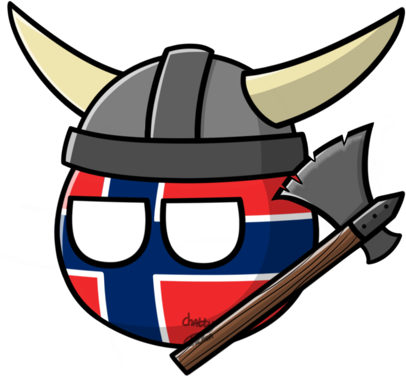 Norwayball Viking By Chattychicken - Scotlandball Transparent ...
