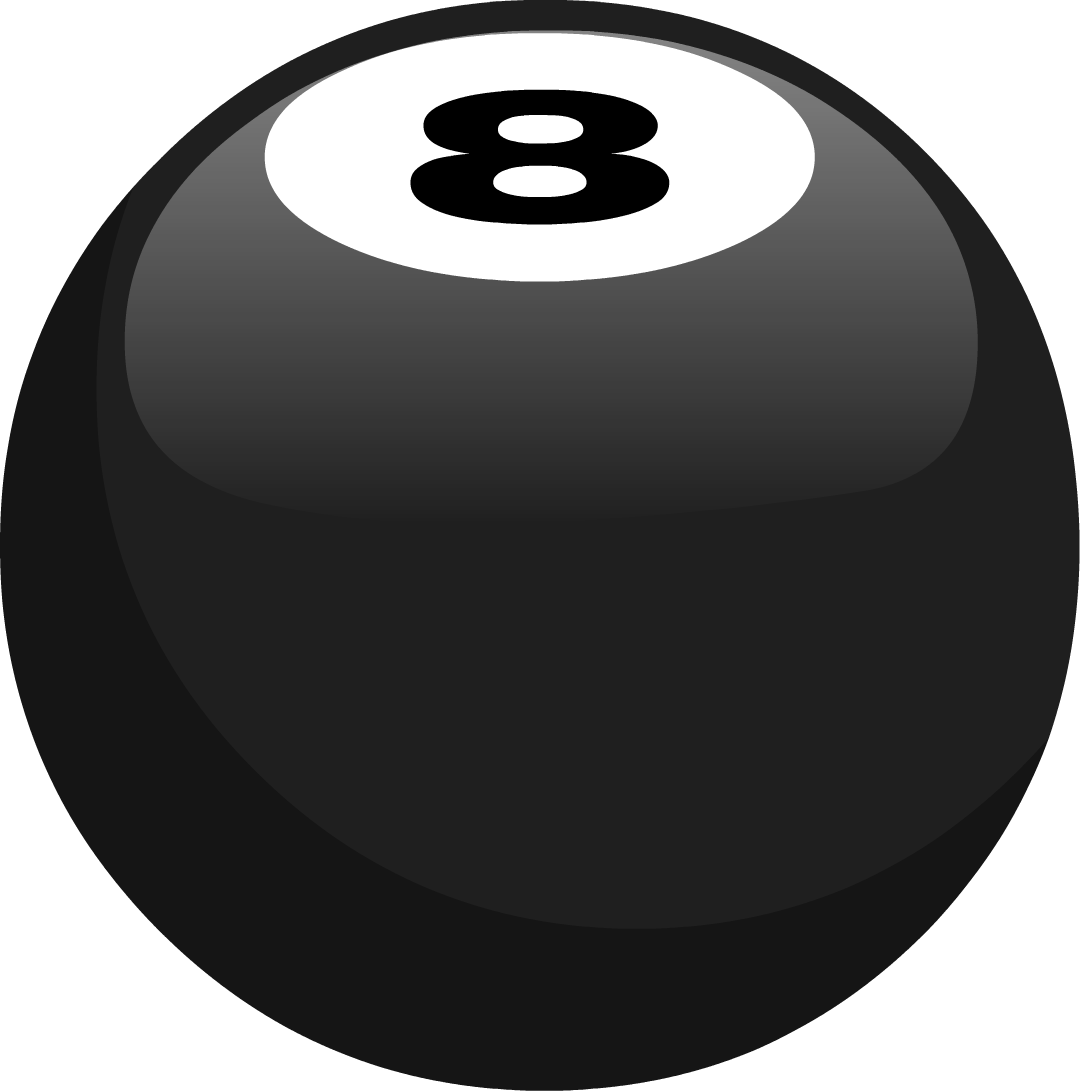 8-ball Idol - Bfb 8 Ball Body - (1080x1091) Png Clipart Download