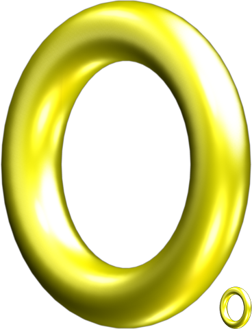 Ring Clipart Sonic - Circle - (368x480) Png Clipart Download