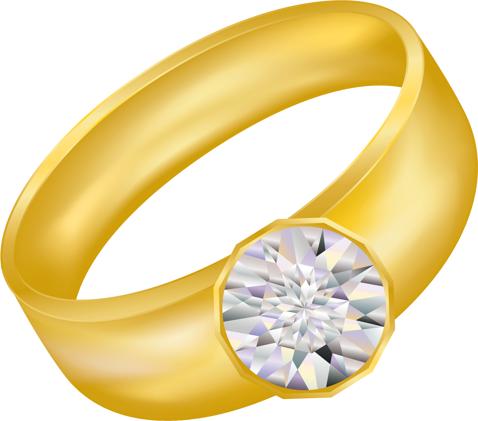 Large Size Of Wedding Rings - Transparent Gold Ring - (1676x1647) Png ...