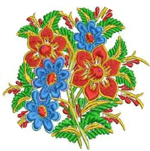 Embroidery Silai Ka Phool Ka Design - (512x512) Png Clipart Download