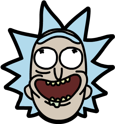 Rick And Morty - Rick And Morty Rick Head - Full Size PNG Clipart ...