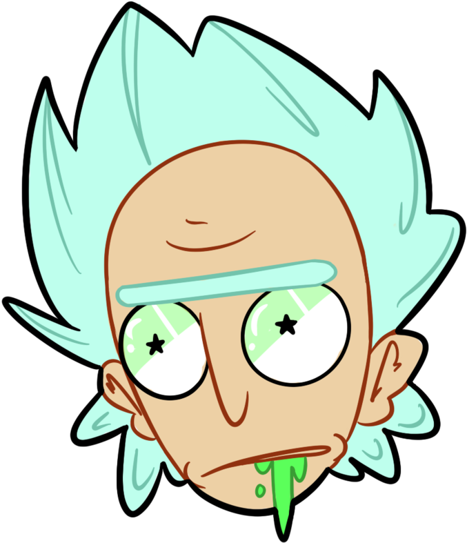 Rick And Morty - Cartoon - (811x811) Png Clipart Download