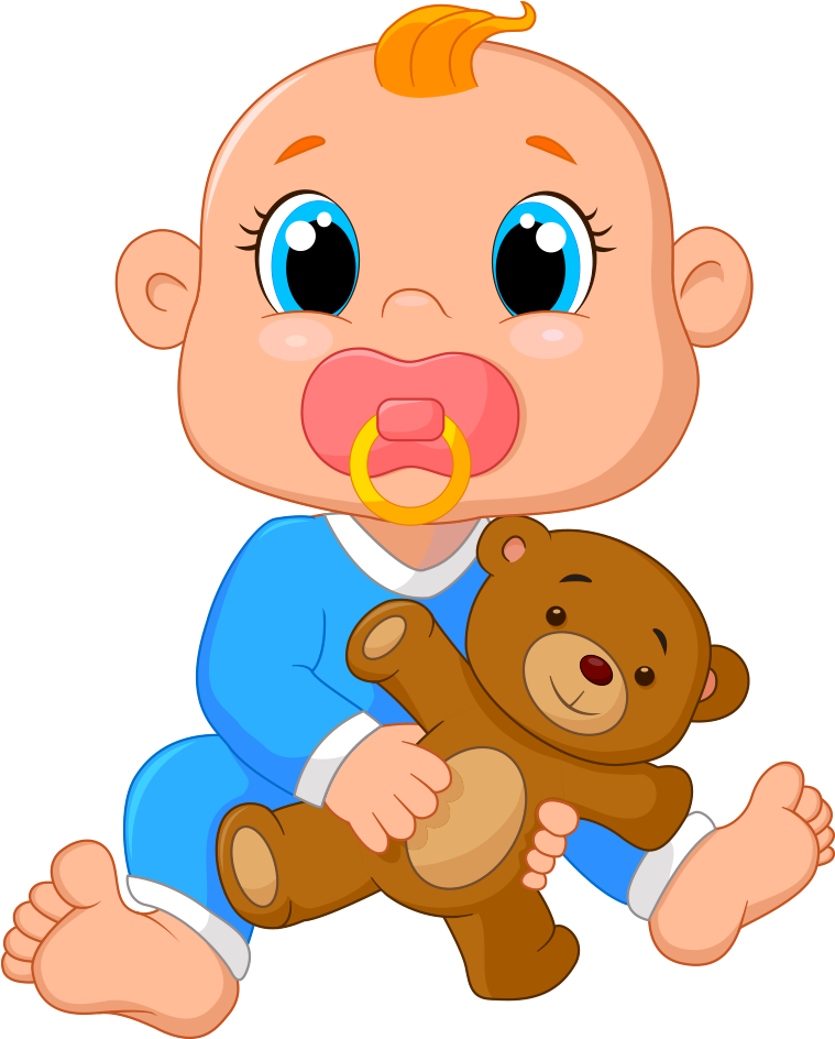 Infant Cartoon Pacifier Illustration - Infant Cartoon Pacifier ...