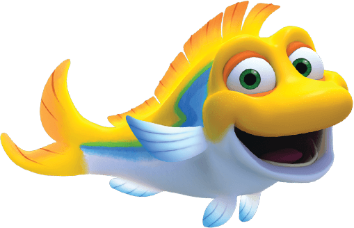 Play Games - Splash And Bubbles Characters - (509x328) Png Clipart Download