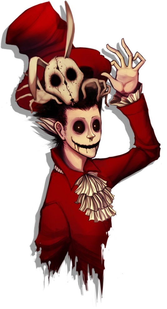 Hatter And March Hare By Naimane - Illustration - (600x1068) Png ...