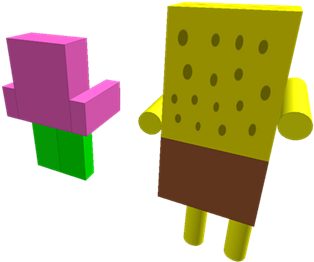 Spongebob And Patrick - Chair - (420x420) Png Clipart Download