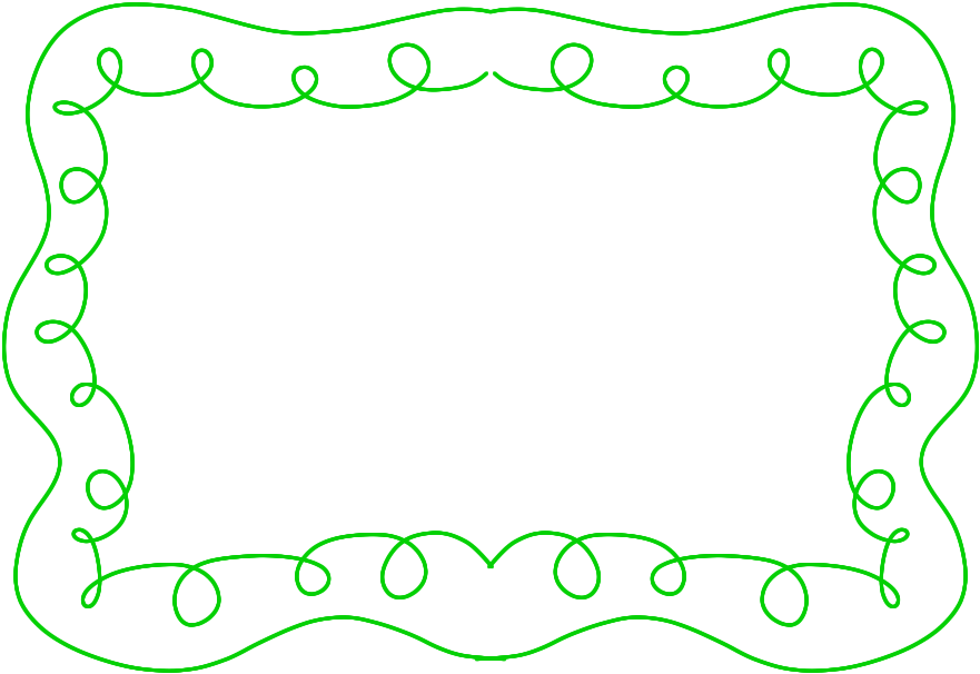 Cute Green Frame Clipart - Picture Frame - (1024x768) Png Clipart Download