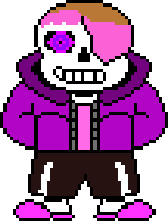 Betty Hardtale Sans - Hardtale Sans Sprite Pixel Art Maker - (580x790 ...