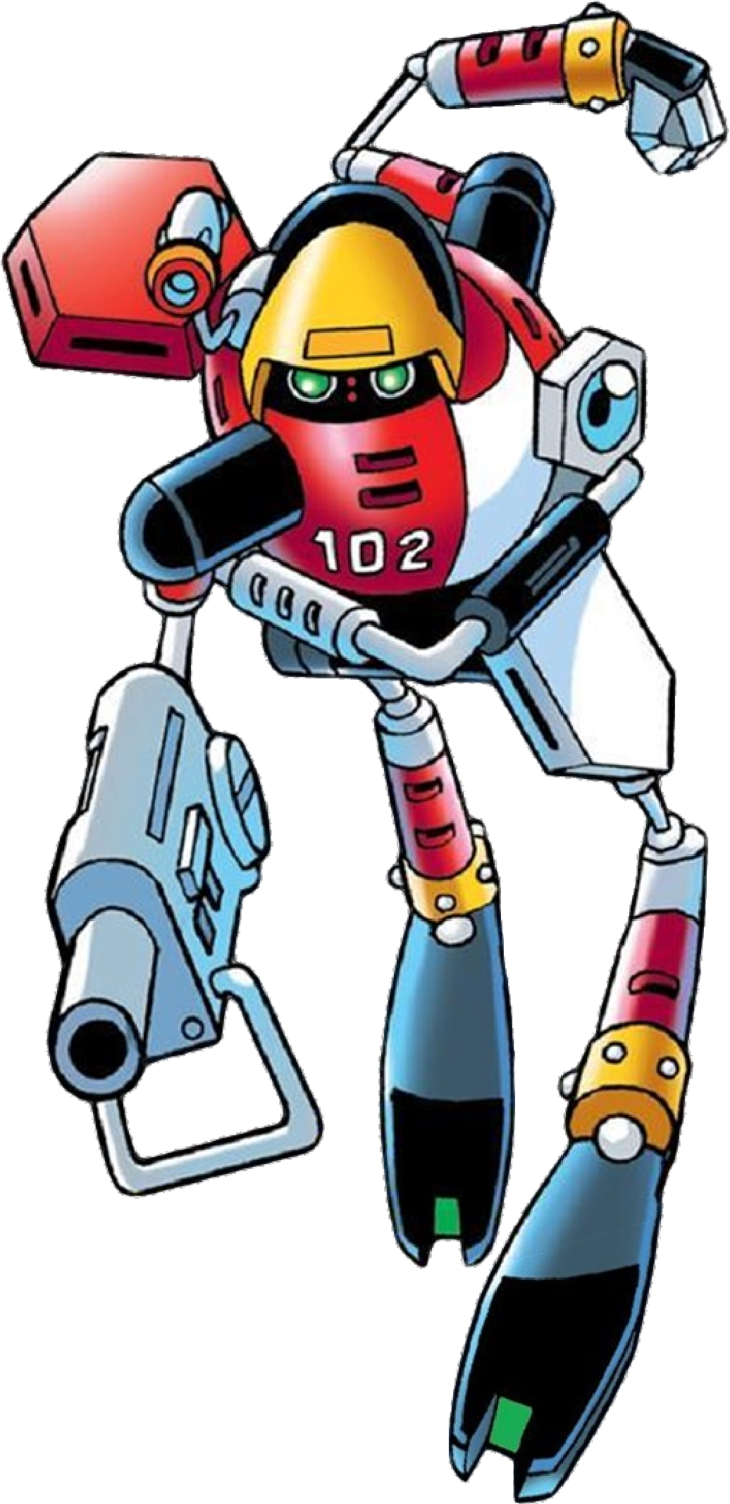 E-102 Gamma - Sonic E 102 Gamma - (1069x2174) Png Clipart Download