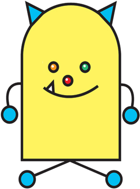 Puffpuff Humbert - Happy Monster Band - (310x401) Png Clipart Download