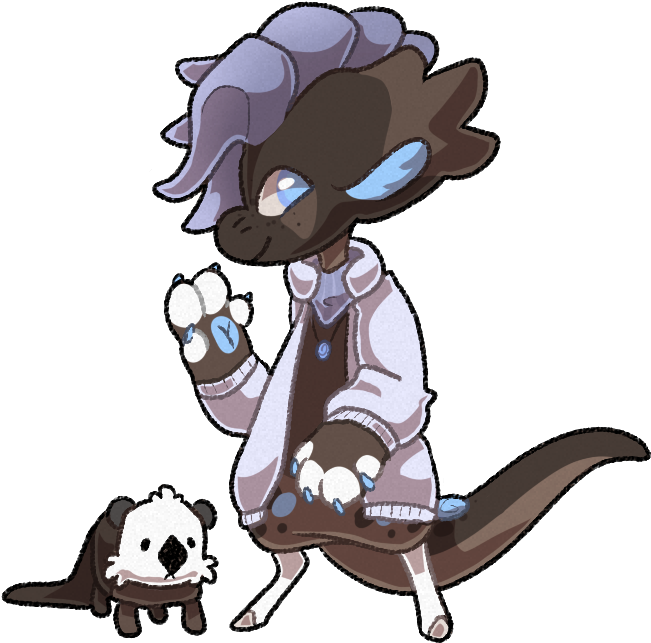 Sea Otter By Thekingdomofgriffia - Cartoon - (671x671) Png Clipart Download