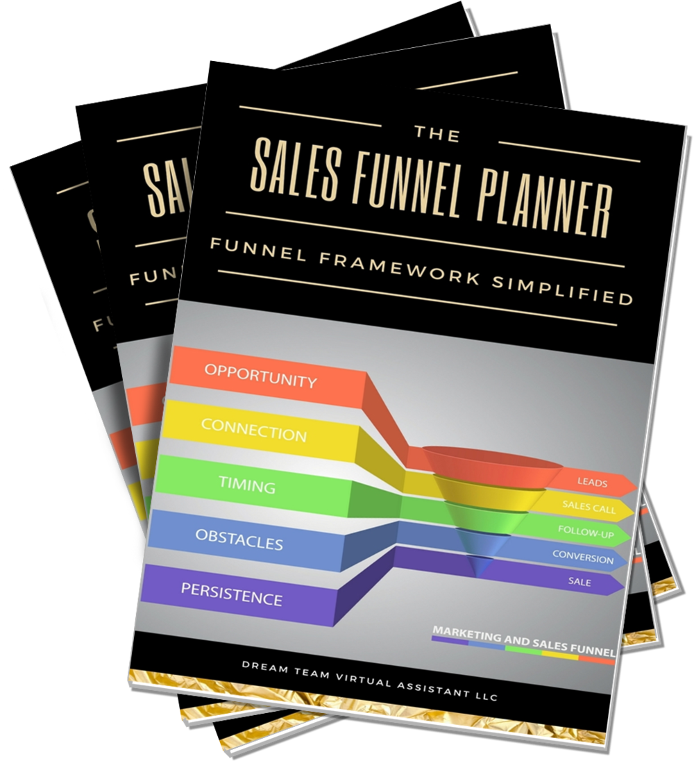 Sale Funnel Planner Mockup - Marketing - (1000x1096) Png Clipart Download