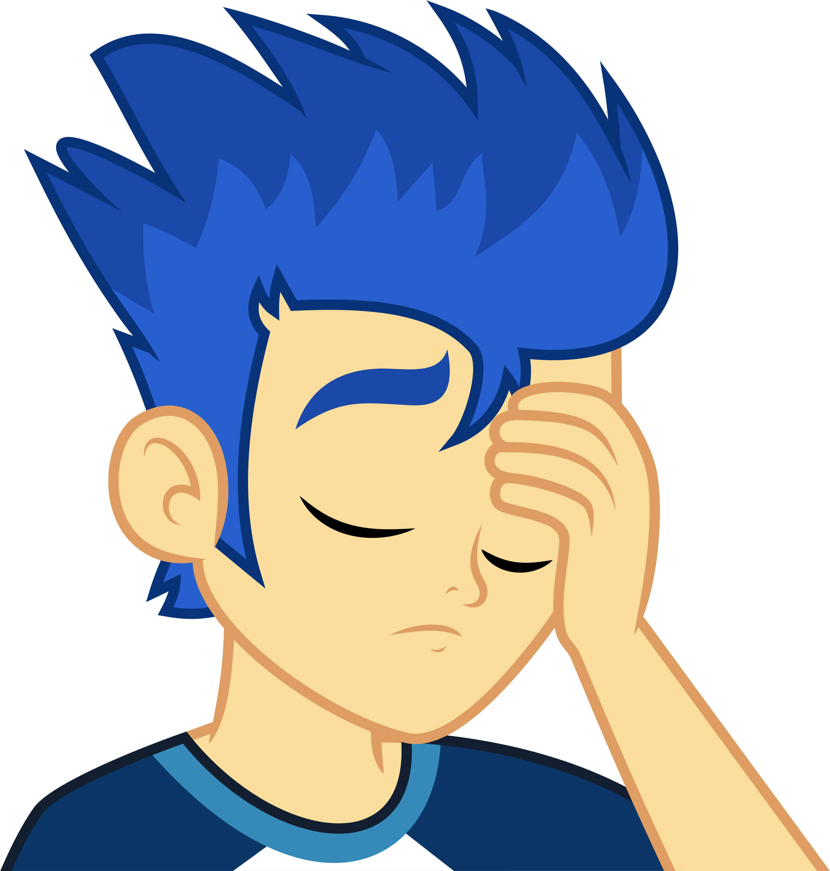 Facepalm - Facepalm - (3017x3000) Png Clipart Download