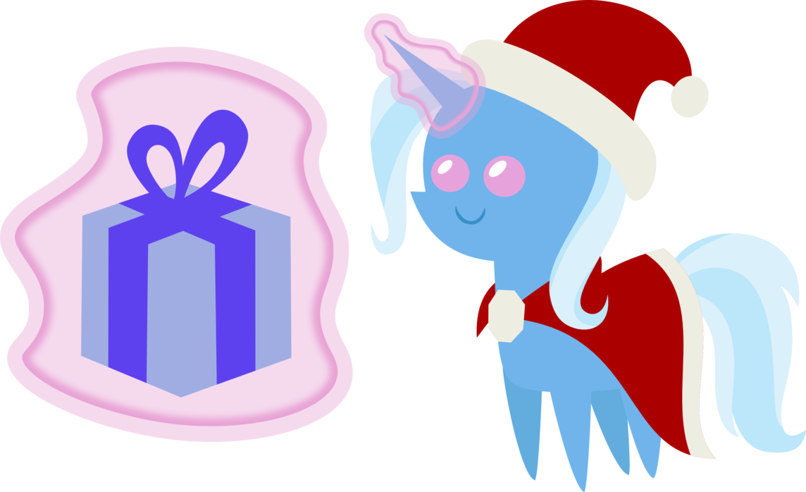 Mlp Christmas Trixie - (1144x698) Png Clipart Download