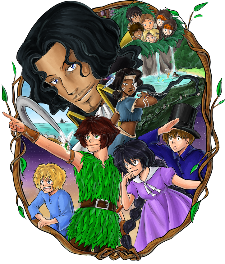 Anime Alice In Wonderland Characters Download - Peter Pan Graphic Novel ...