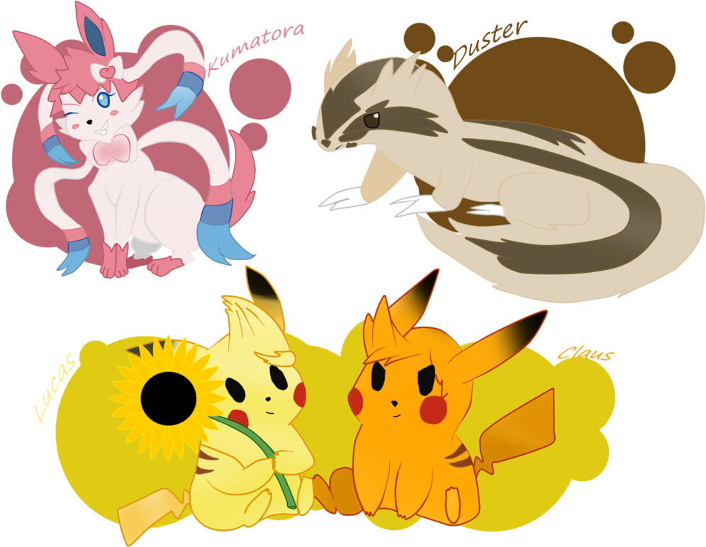 Mother 3 Pokemon By Mariamagic59 - Mother 3 And Pokemon - (1024x771 ...