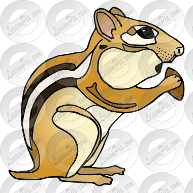 Chipmunk Picture - Clip Art - (380x380) Png Clipart Download
