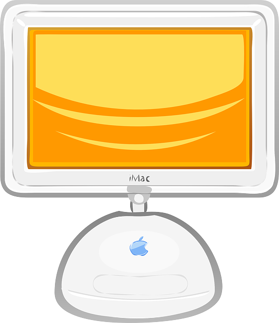 Macintosh Flat Panel Clip Art At Clker - Mac Clip Art - (2074x2400) Png ...