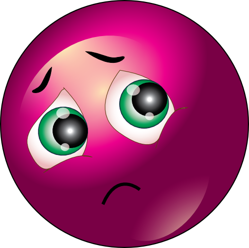 Sad Smiley Emoticon Clipart - Sad Smiley 3d Png - (512x509) Png Clipart ...