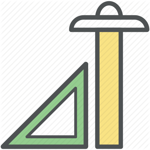 T Square And Triangle - (512x512) Png Clipart Download