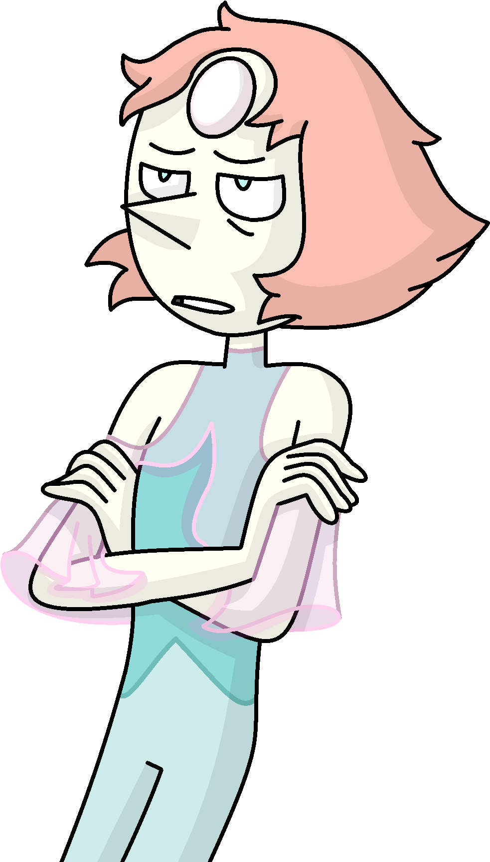 Stressed Pearl Shaded 160516wd - Pearl Steven Universe Shading ...
