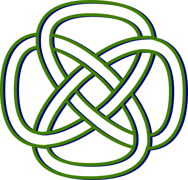 How To Set Use Blue Green Knot Svg Vector - How To Set Use Blue Green ...