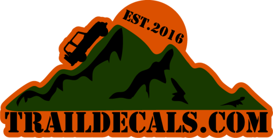 Trail Decals - Decal - (550x279) Png Clipart Download