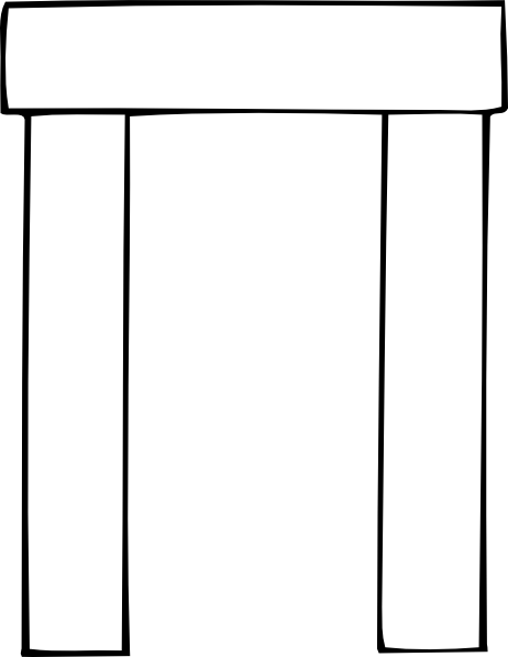 Free Vector Arch Types Clip Art - Arch Clip Art - (462x598) Png Clipart ...