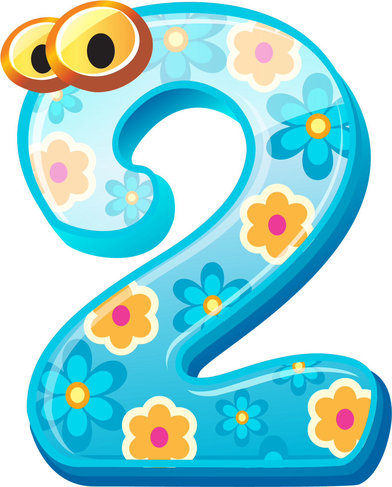 Cute - Cute Number - Full Size PNG Clipart Images Download