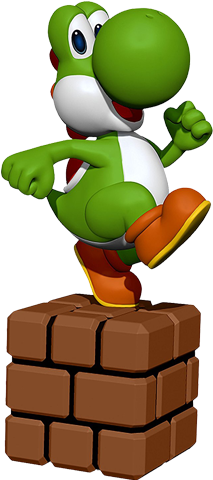 Hallmark - Ornament - Yoshi - Front - Mario Hallmark Ornament ...