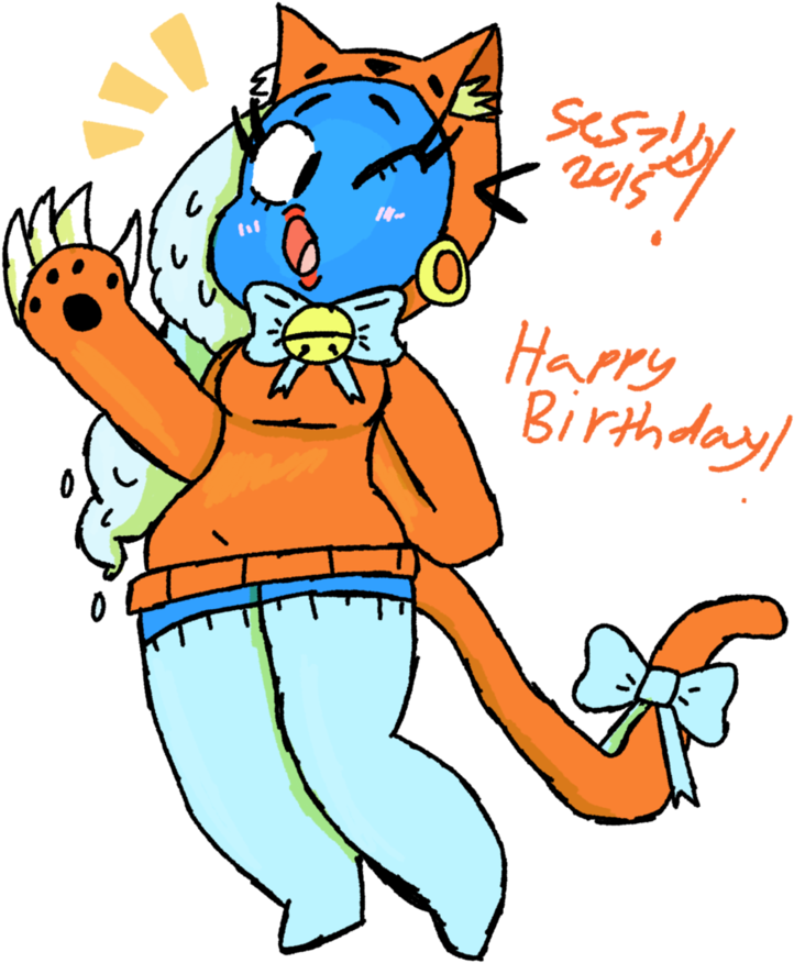Happy Birthday Adhd Trooper - Cartoon - (849x940) Png Clipart Download