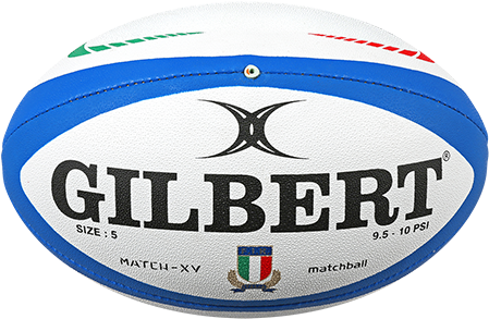 Gilbert Rugby Italy Match Xv Size - Rugby Ball - (450x450) Png Clipart ...
