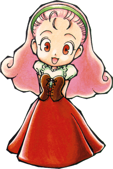 Popuri - Popuri Harvest Moon Back To Nature - (368x549) Png Clipart ...