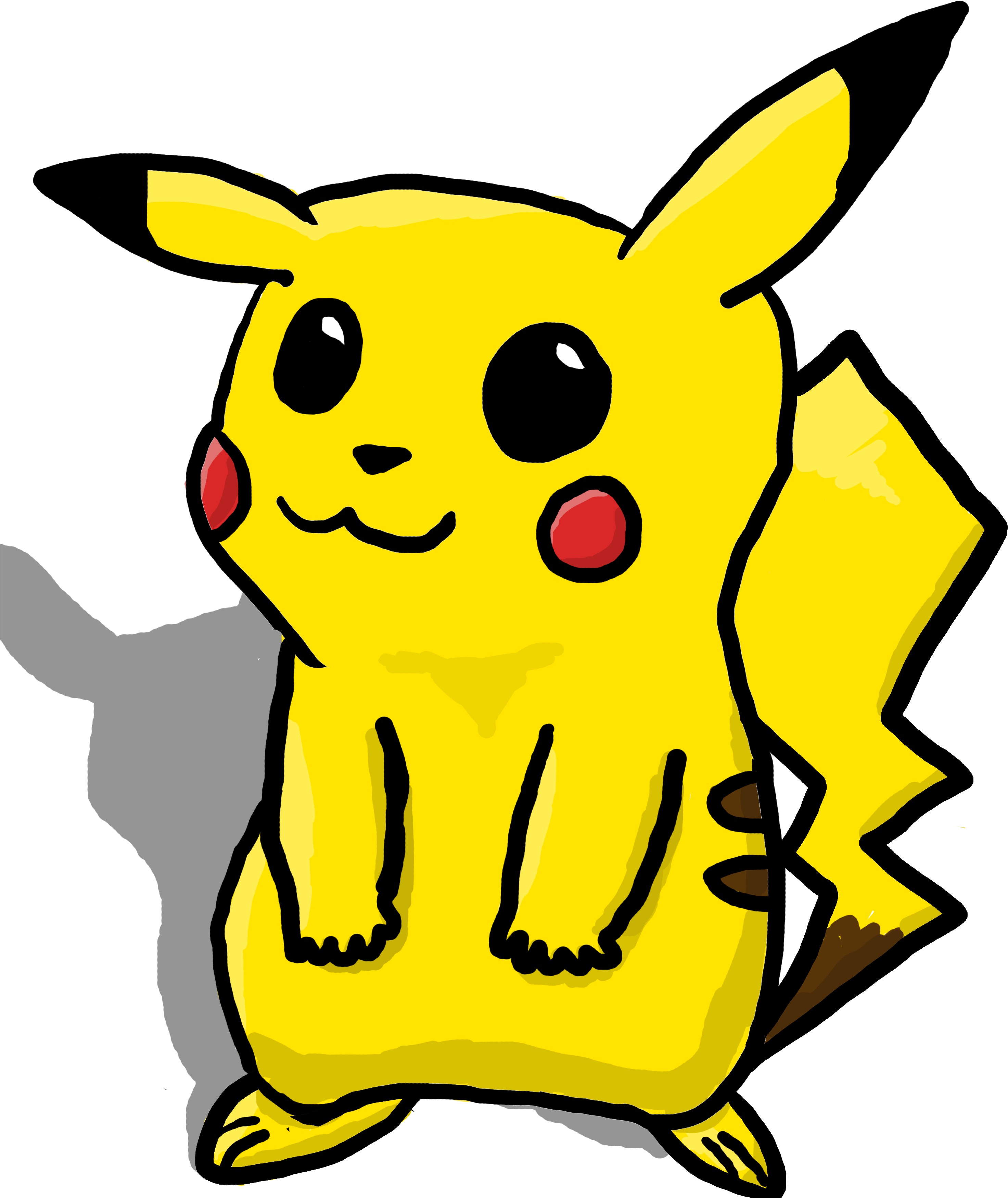 Pikachu Clipart Transparent Background - Transparent Background ...