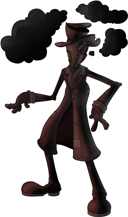 The Soot Man - Illustration - (557x750) Png Clipart Download