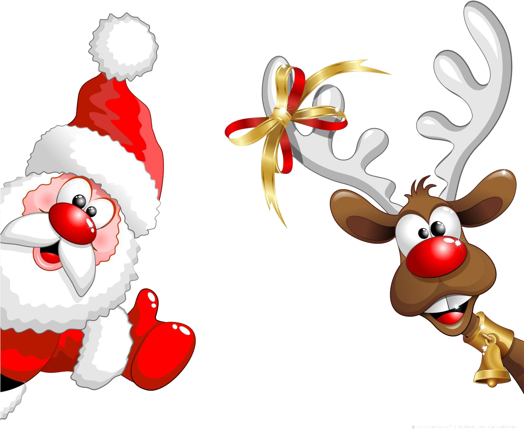 Image - Funny Christmas Clip Art - (1707x1430) Png Clipart Download