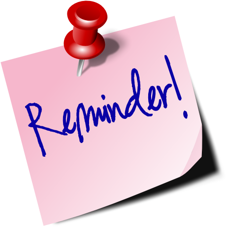 Reminder Clip Art