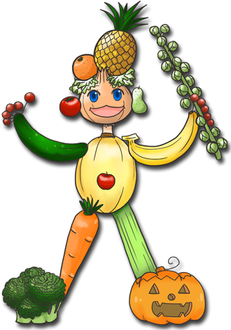 Clip Art 5 A Day - (346x471) Png Clipart Download