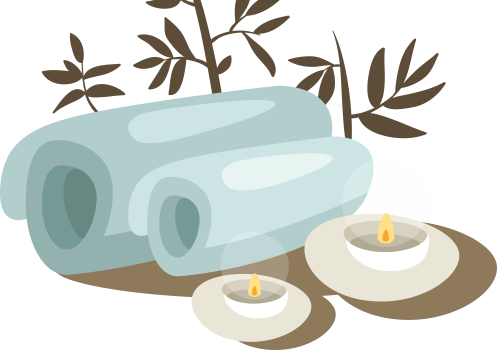 Day Spa Cliparts - Spa Day Clipart Png - (497x350) Png Clipart Download