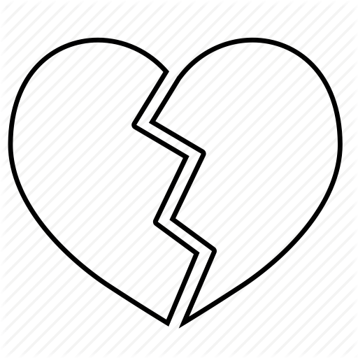 Broken - Broken Heart Svg Free - Full Size PNG Clipart Images Download