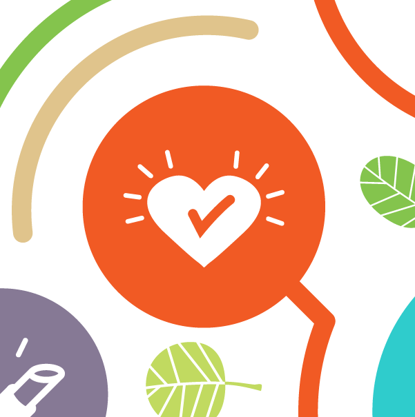 Heart Health - Circle - (601x605) Png Clipart Download