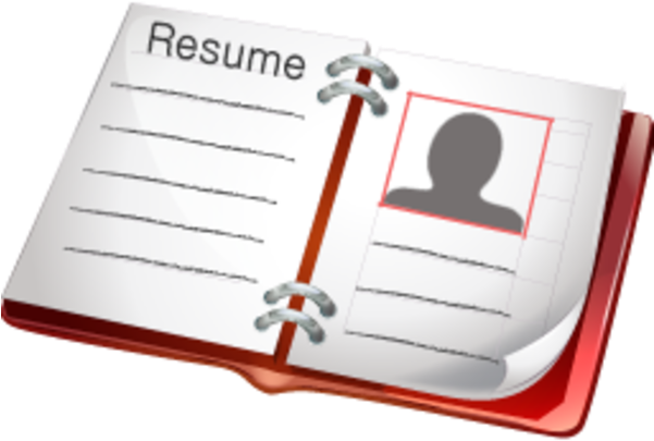 Resume Png Transparent Images - Resume Png - (600x600) Png Clipart Download